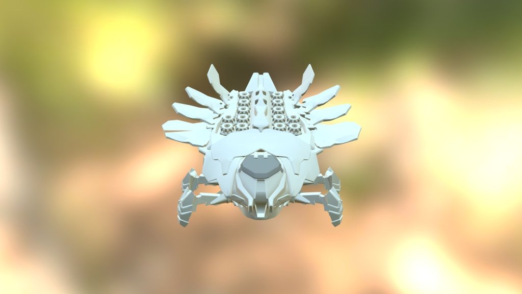 Blisterback Open - 3D model by Mitchell_Jimenez [ebea05c] - Sketchfab