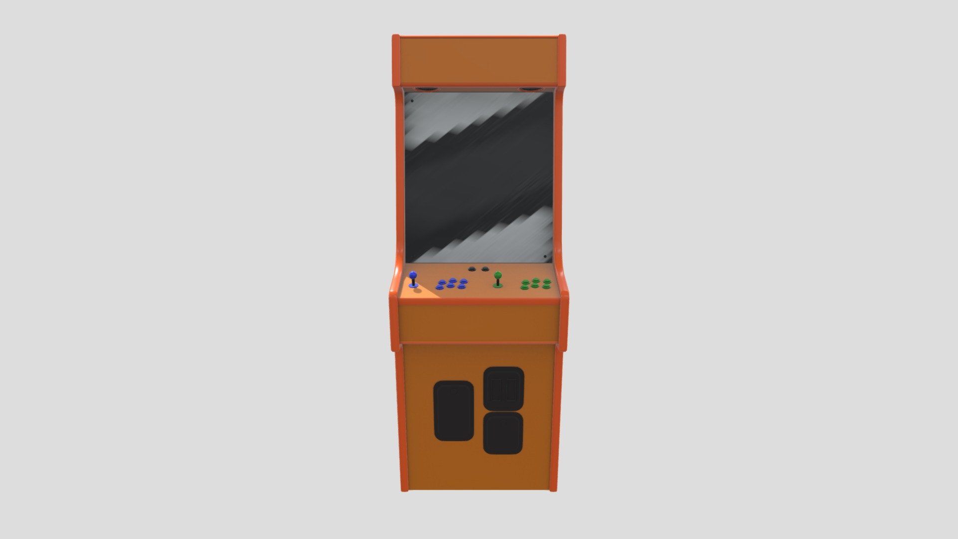 Corr_Arcade_Cabinet - 3D model by njcorr [ebea380] - Sketchfab