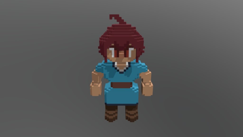 Generic RPG Woman - 3D model by Xuelder [ebea483] - Sketchfab