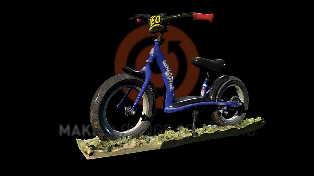 Kids Bike - 3D model by Makerlounge 3D-Studio (@makerlounge) [ebeabfd ...