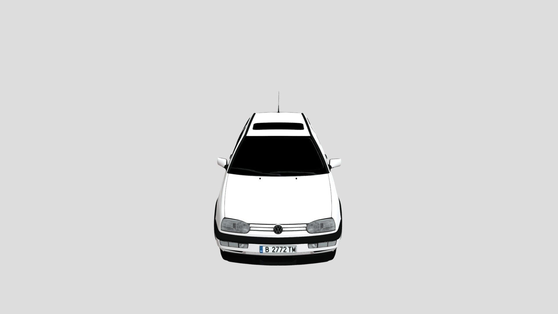 Volkswagen Golf MK3 GTi 1991-2003 - Download Free 3D model by Merc_TV ...