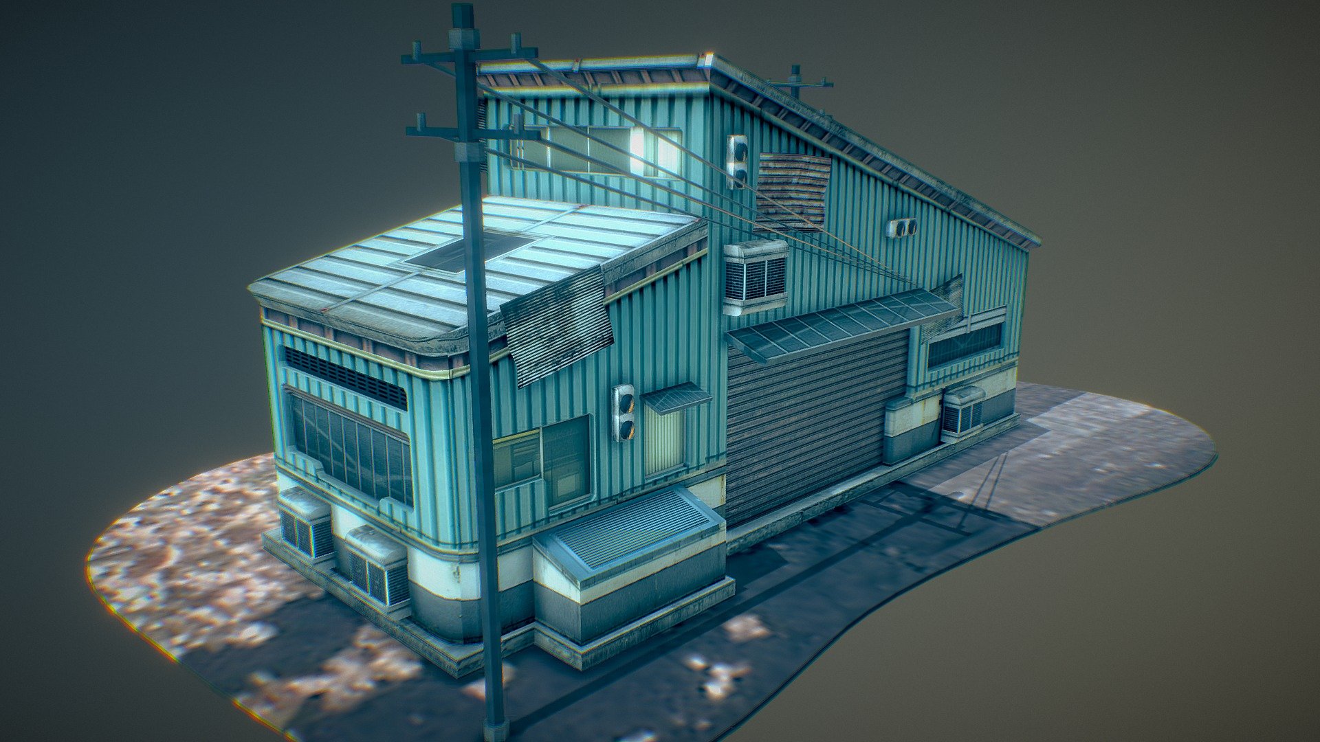 Modular_small_house_Sample - 3D model by betoel2009 [ebec24a] - Sketchfab