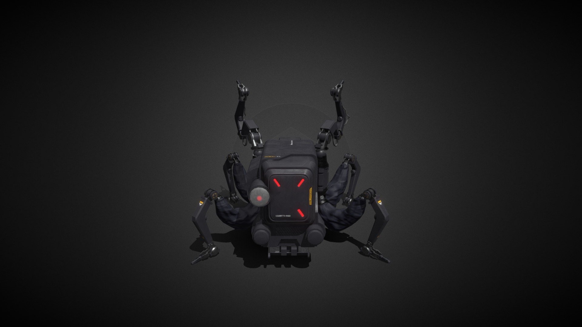 Cyberpunk Militech Spider - 3D model by FelipeCittadino [ebef340 ...