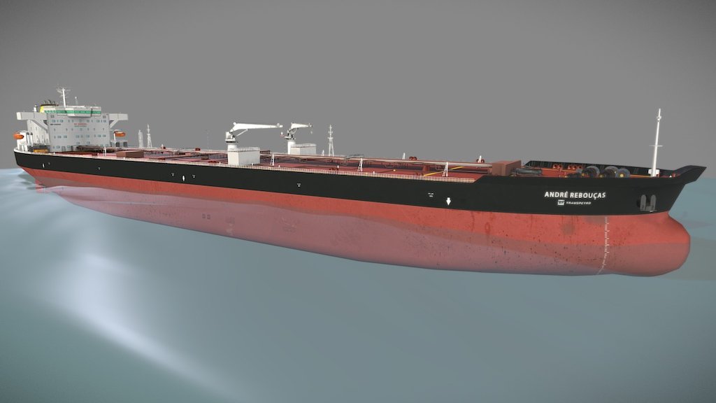Suezmax Andre Rebouças - 3D model by technomar [ebef906] - Sketchfab