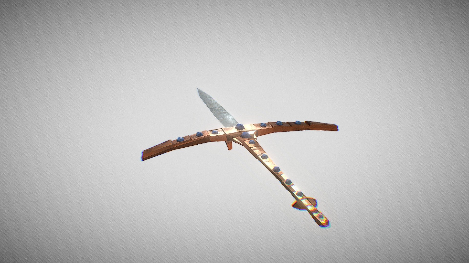 Copper Gem Sword. - 3D model by BenEmslie [ebf07c2] - Sketchfab