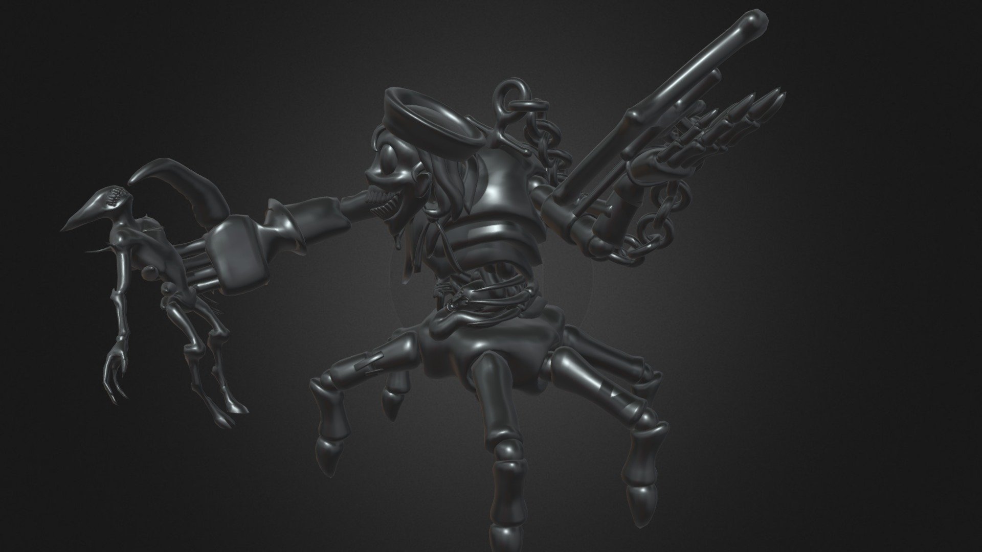 big spoiler killing bendy ( BATDR ) - Download Free 3D model by Planty ...