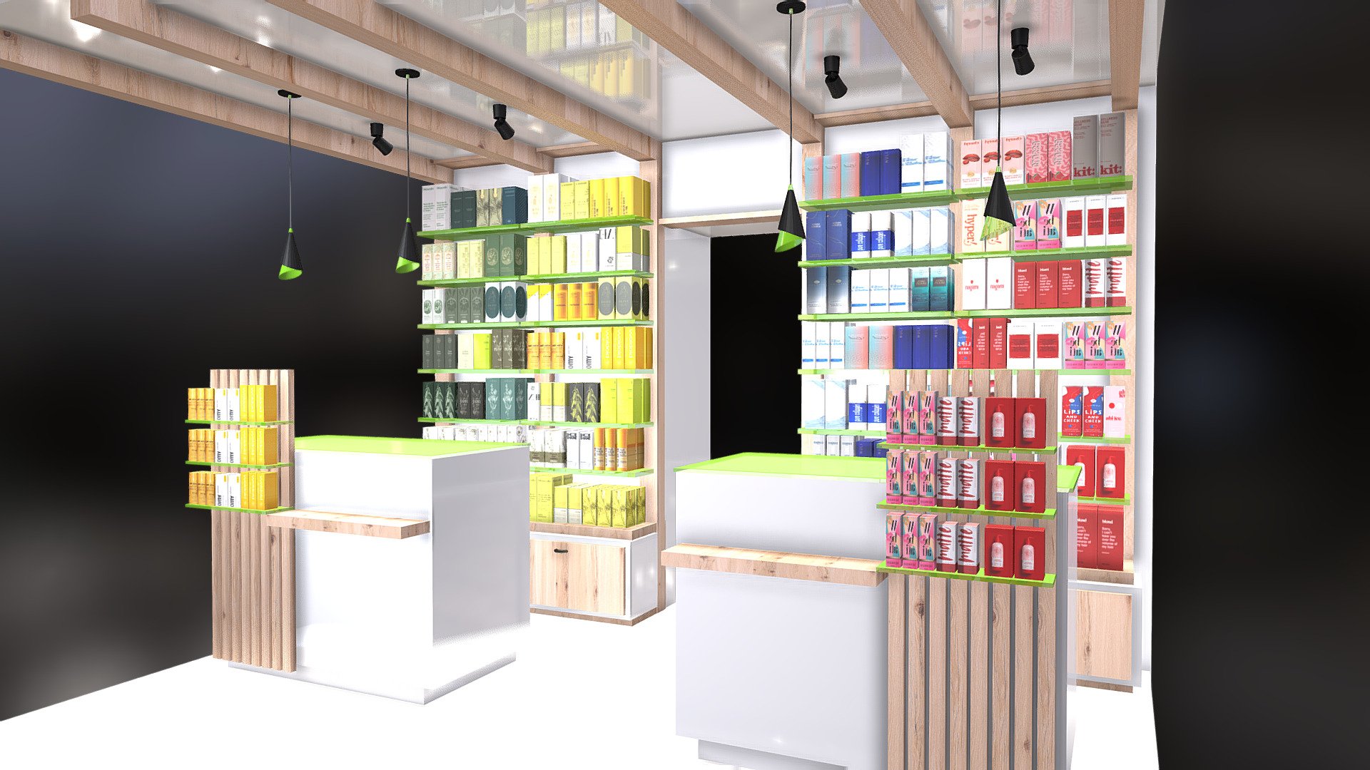 Metaretail: Farmacia - Visual Merchandising - Download Free 3D model by ...