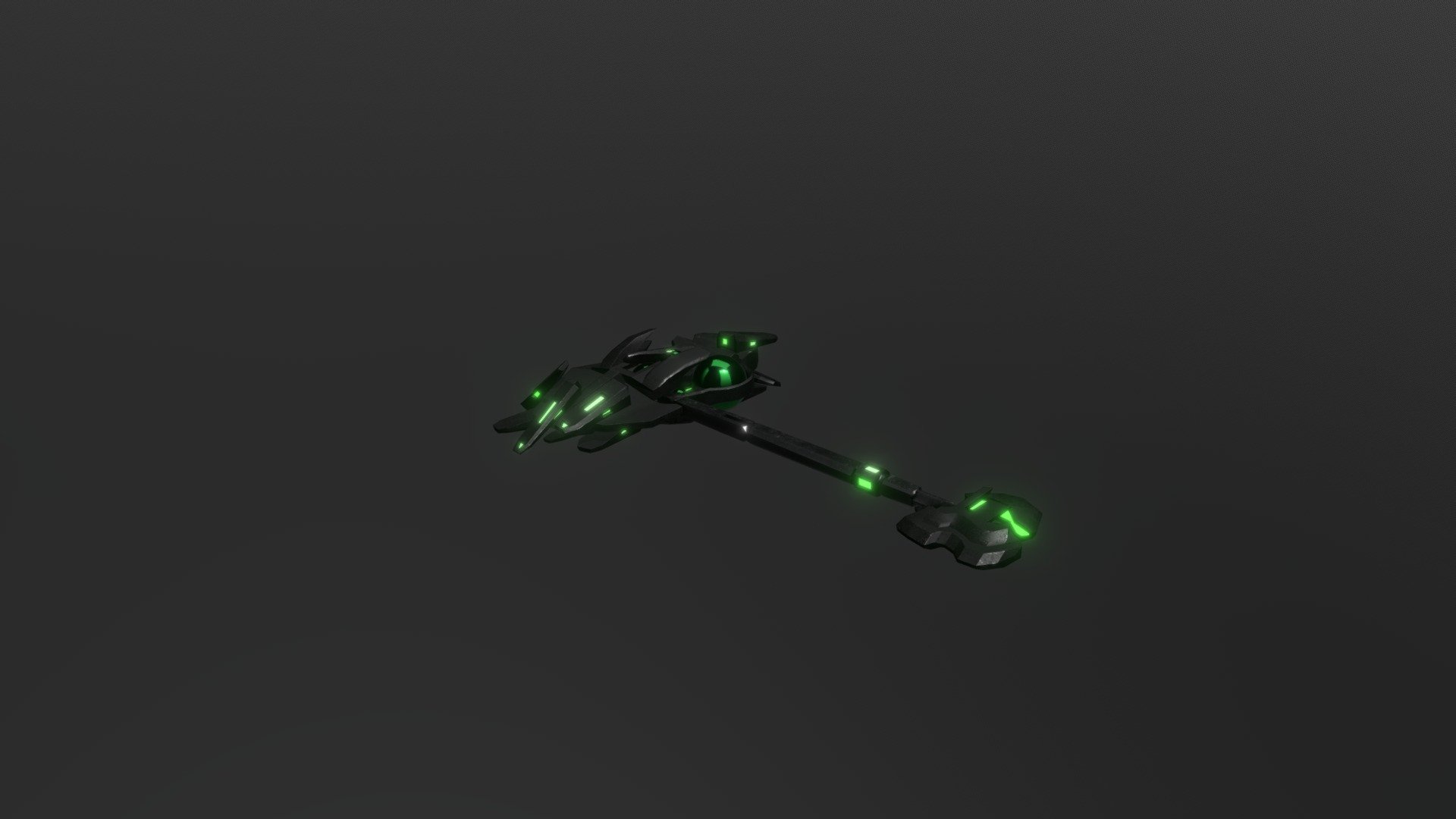 Alien Hammer Concept Green Glow - 3D model by NickDraws [ebf2f9f ...