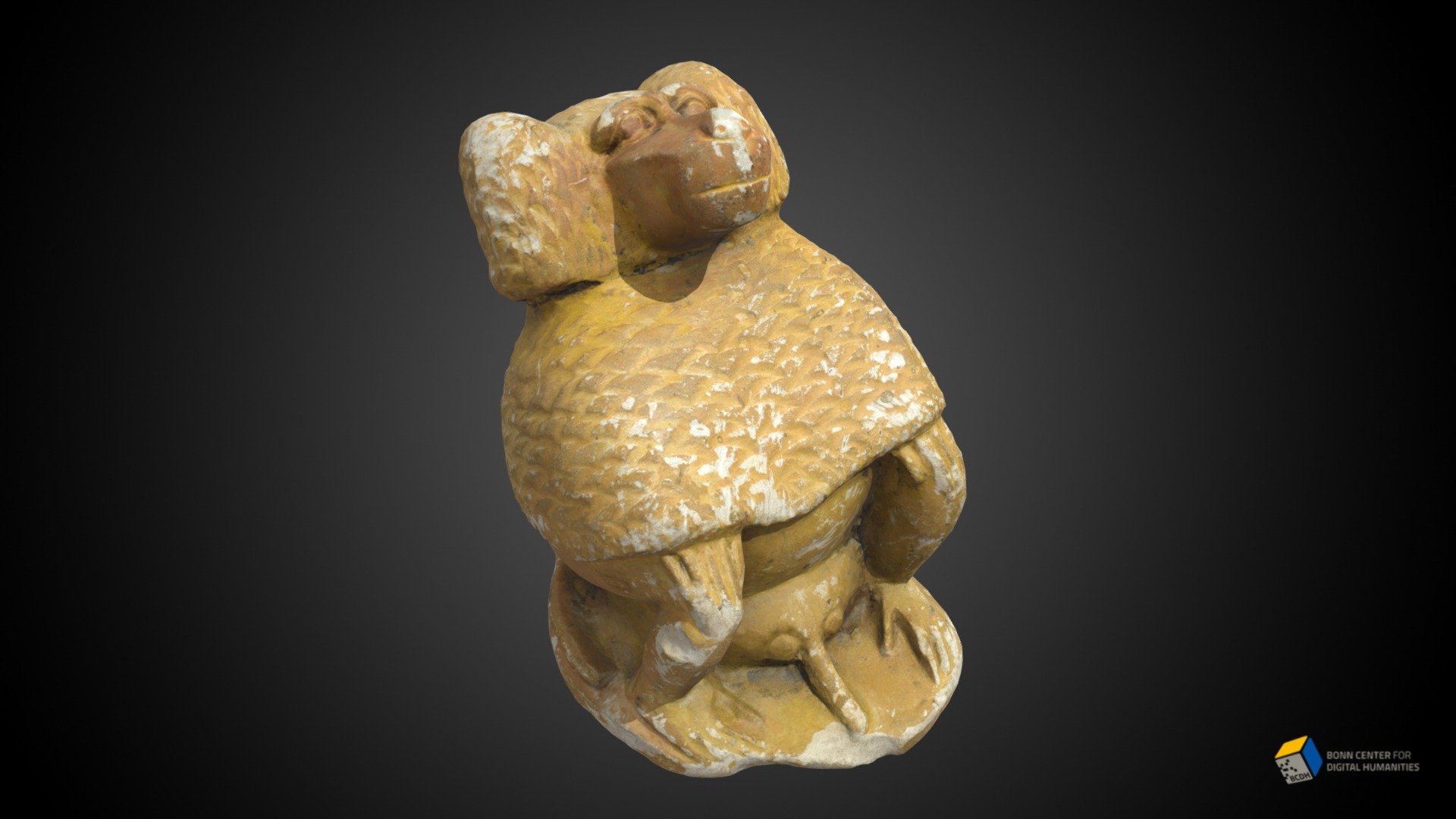 Baboon Figure - Download Free 3D model by Bonn Center for Digital ...