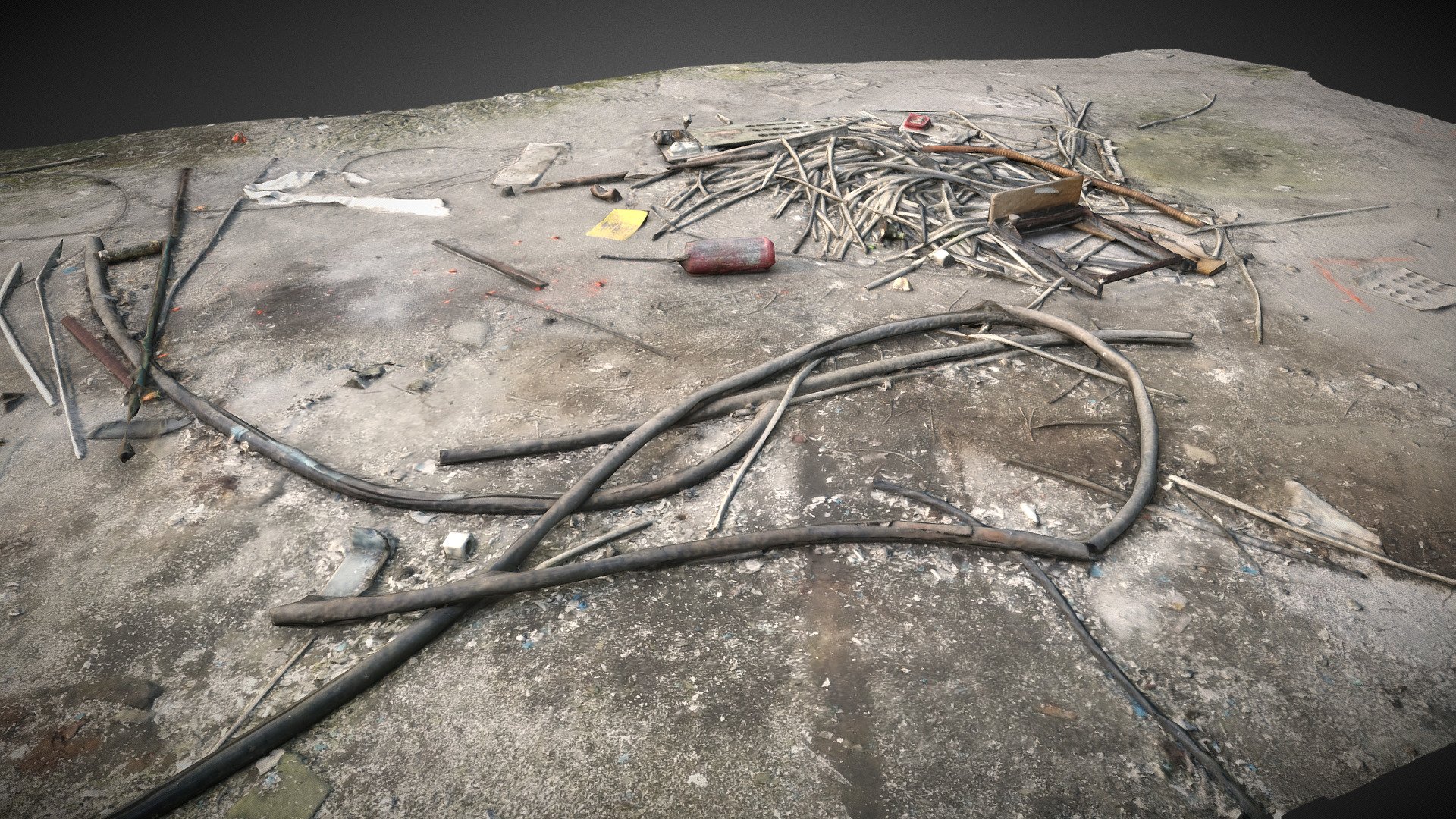 Scattered_miscellaneous_trash - Buy Royalty Free 3D model by Léonard ...