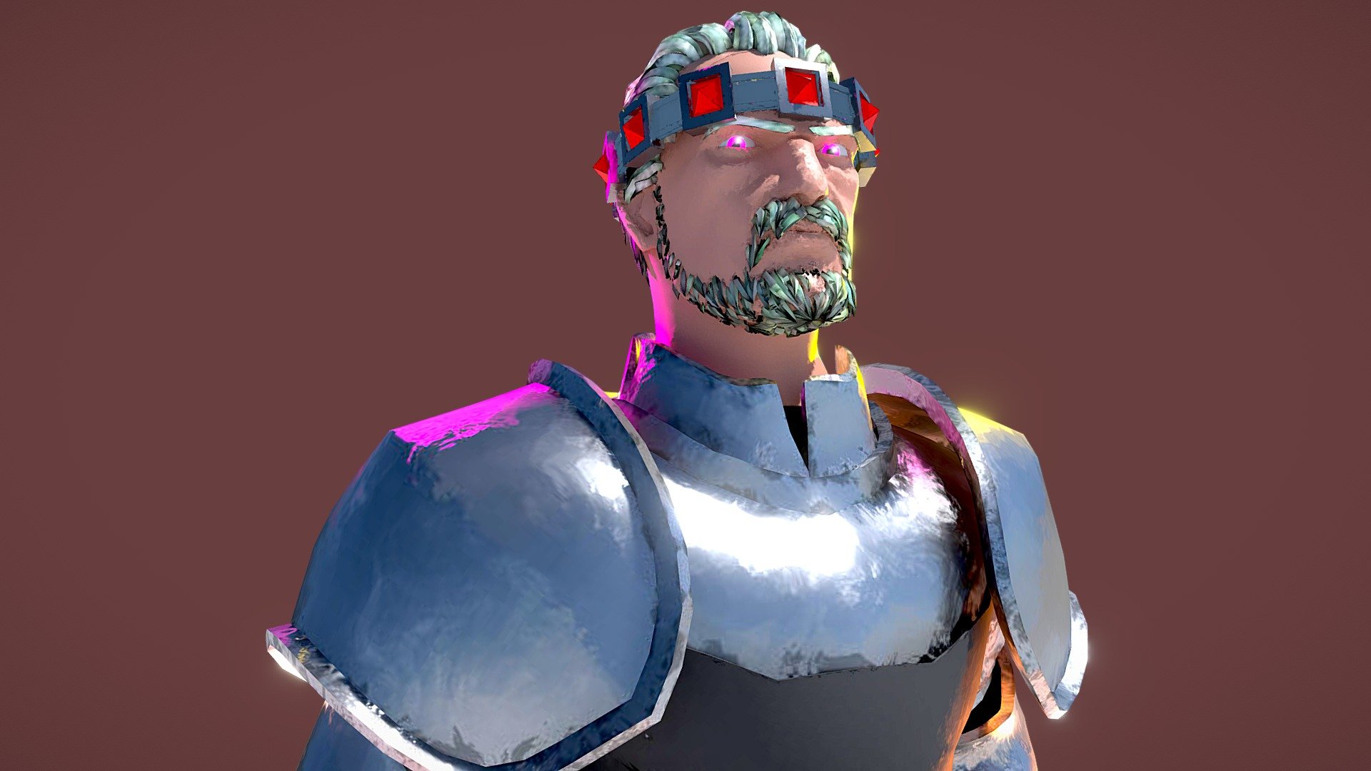 maegor the cruel - stylized - 3D model by alat3D (@Ala.t3D) [ebf4095 ...