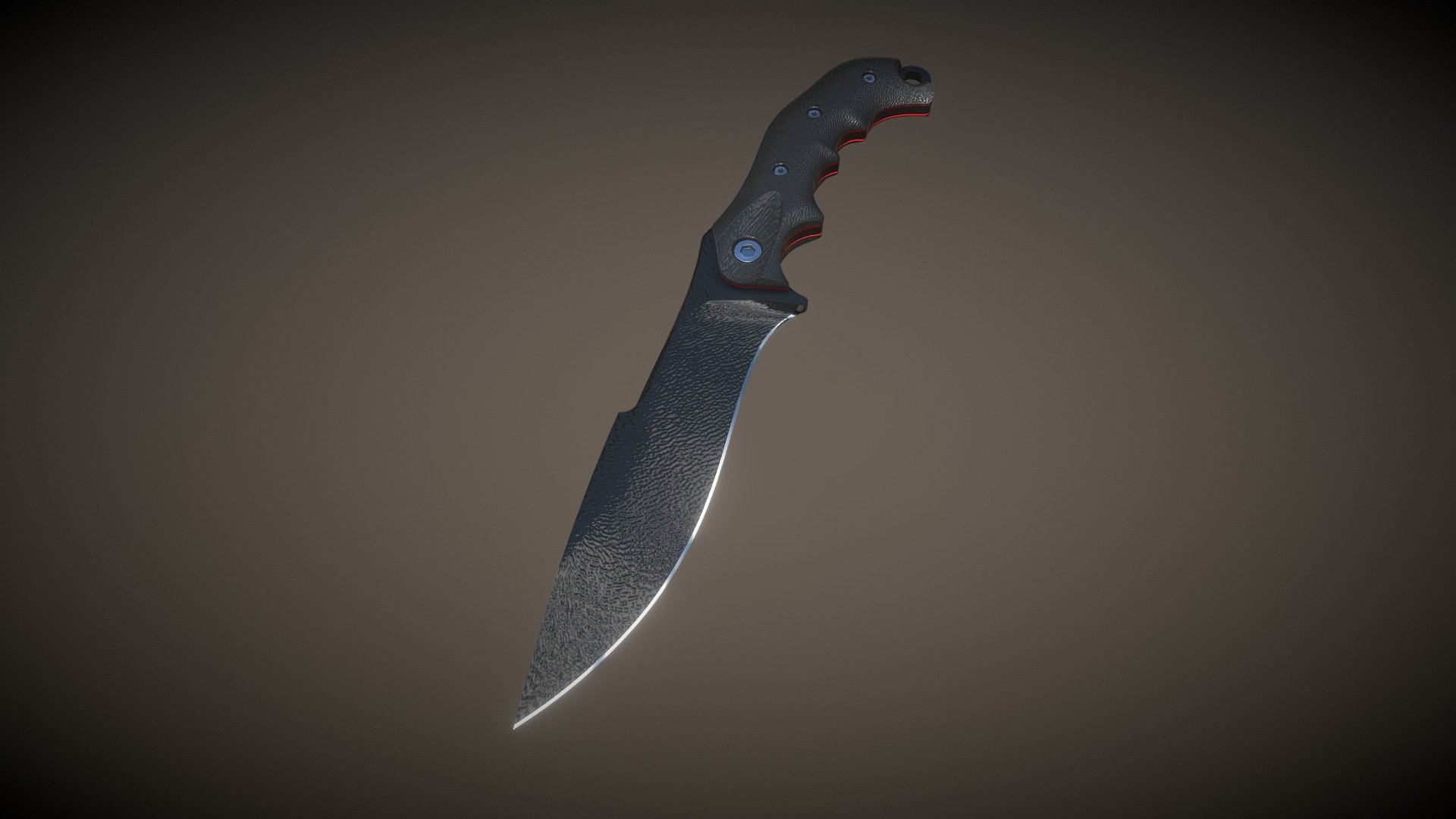 Belantara Knife Desain - Buy Royalty Free 3D model by Verdant (@verdant ...