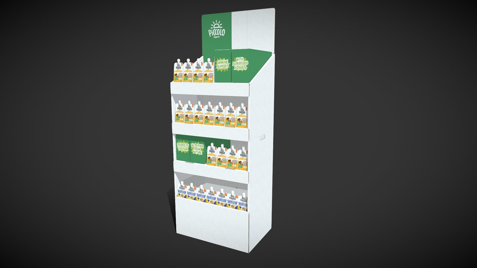 Piccolo Foods Lip Downwards Unit - 3D model by Display Innovations ...