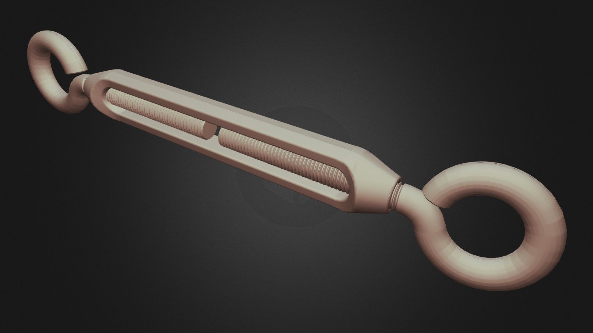 Cast Eye and Eye Turnbuckle THD10 - Buy Royalty Free 3D model by MR ...