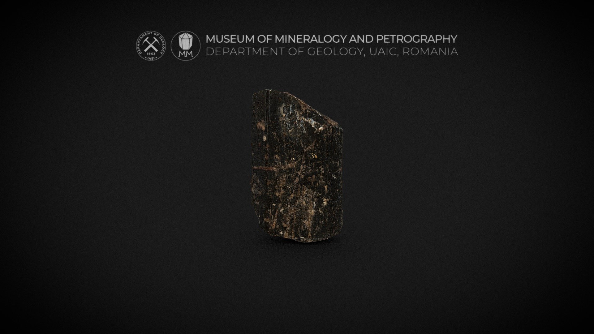Tabular crystal of Enstatite - 3D model by Museum of Mineralogy and ...