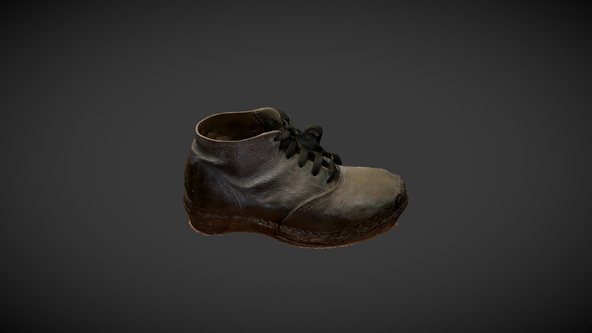 Cuphat158w - Laced Clog Right Shoe - Download Free 3D model by CUPHAT [ebf8ad3] - Sketchfab