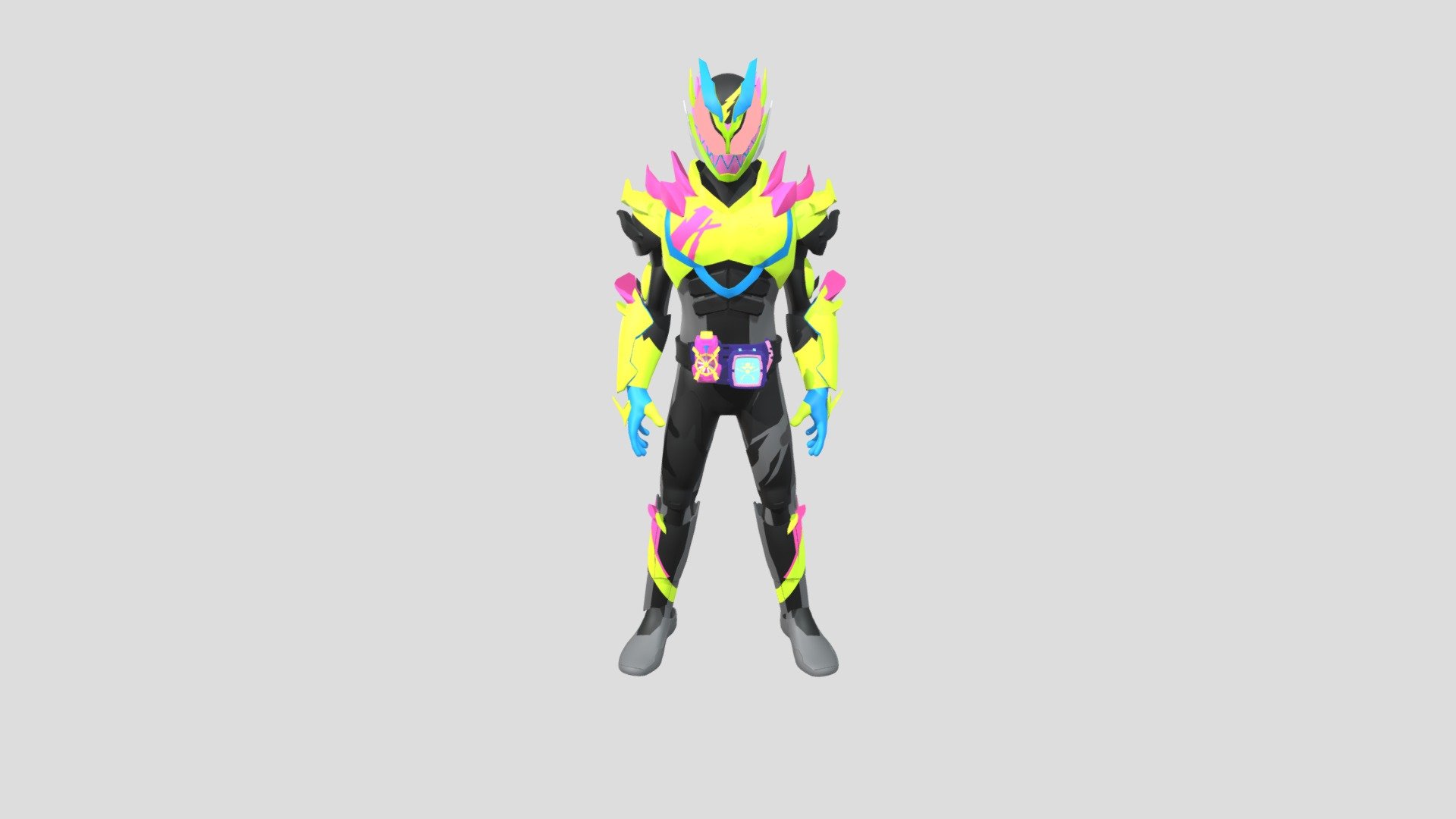 Kamen Rider revice thunder gale - 3D model by Hendri Susanto ...