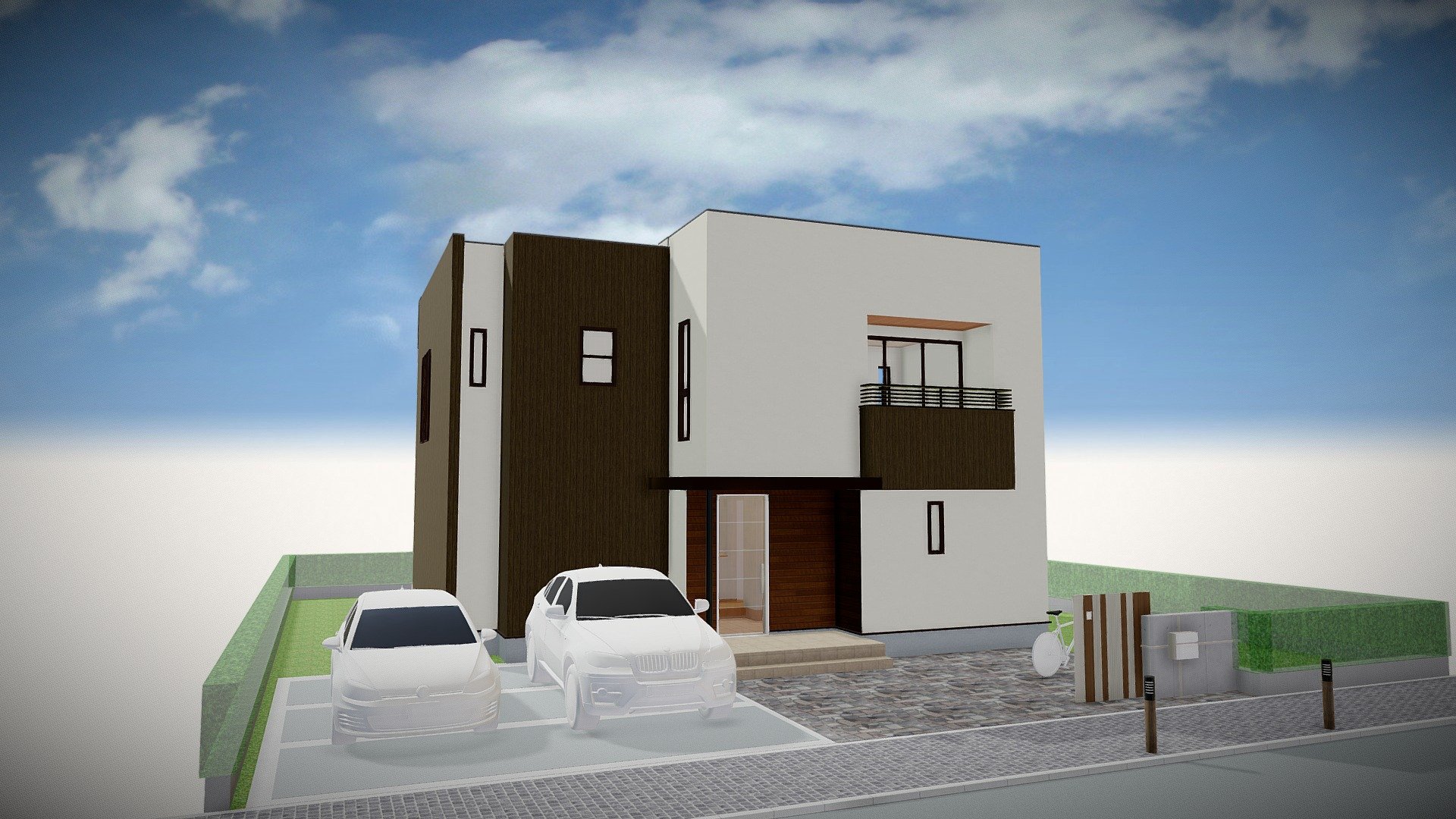 Japanese House Model N-5545-007N - 3D model by madorichan's_3D ...