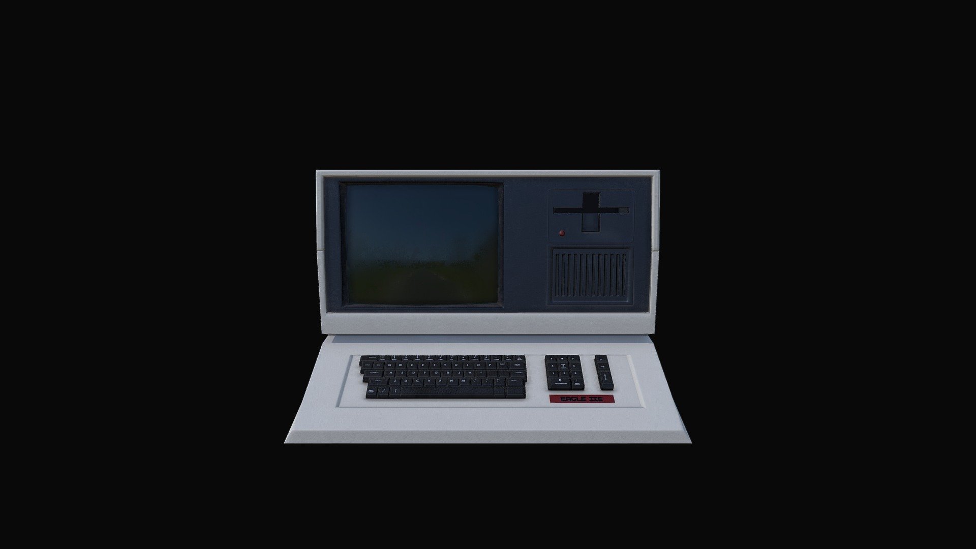 Eagle Computer - 3D model by anais.jannon [ebfa018] - Sketchfab