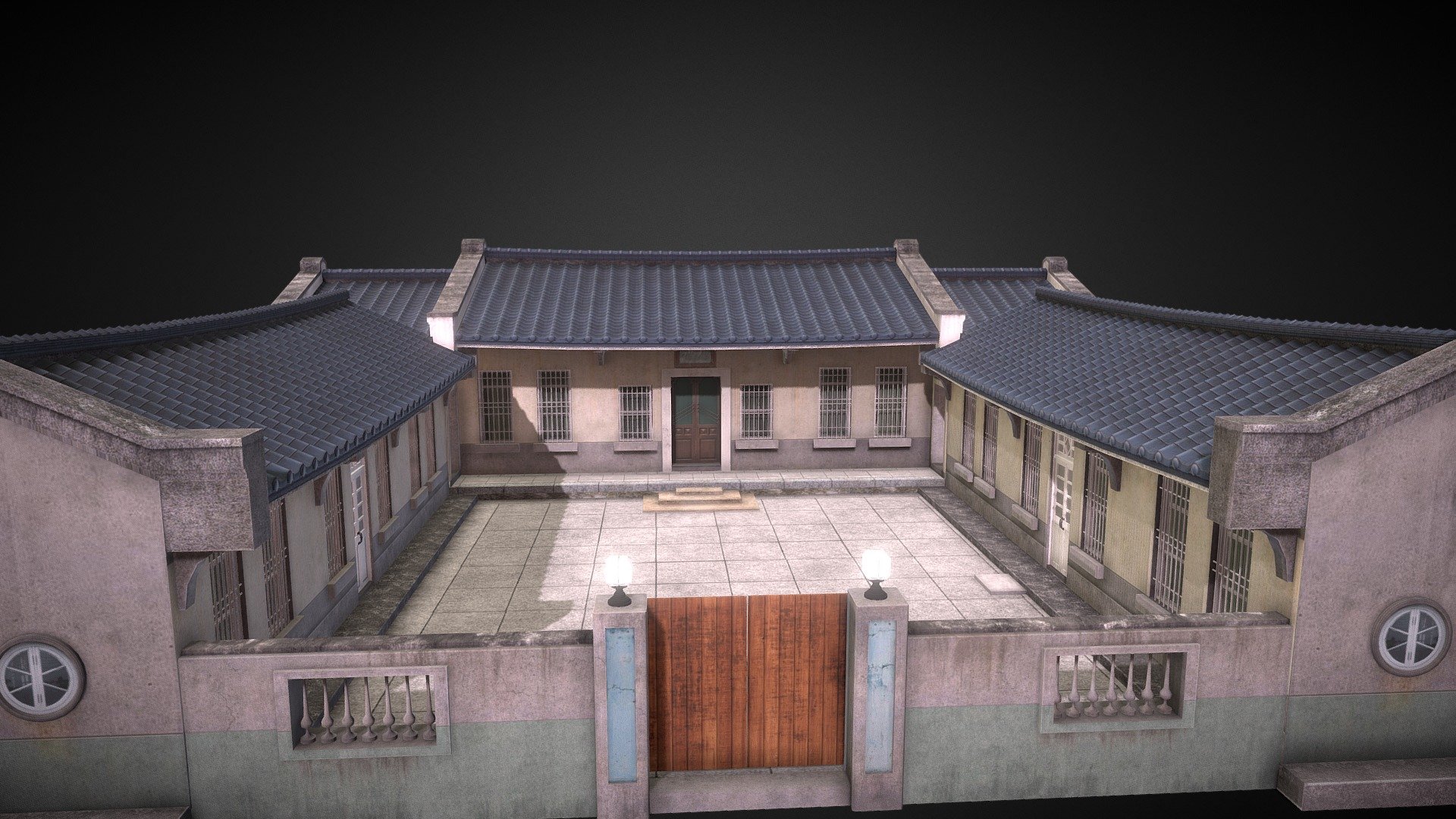 San He Yuan 04 - Buy Royalty Free 3D model by animod [ebfa2c3] - Sketchfab Store