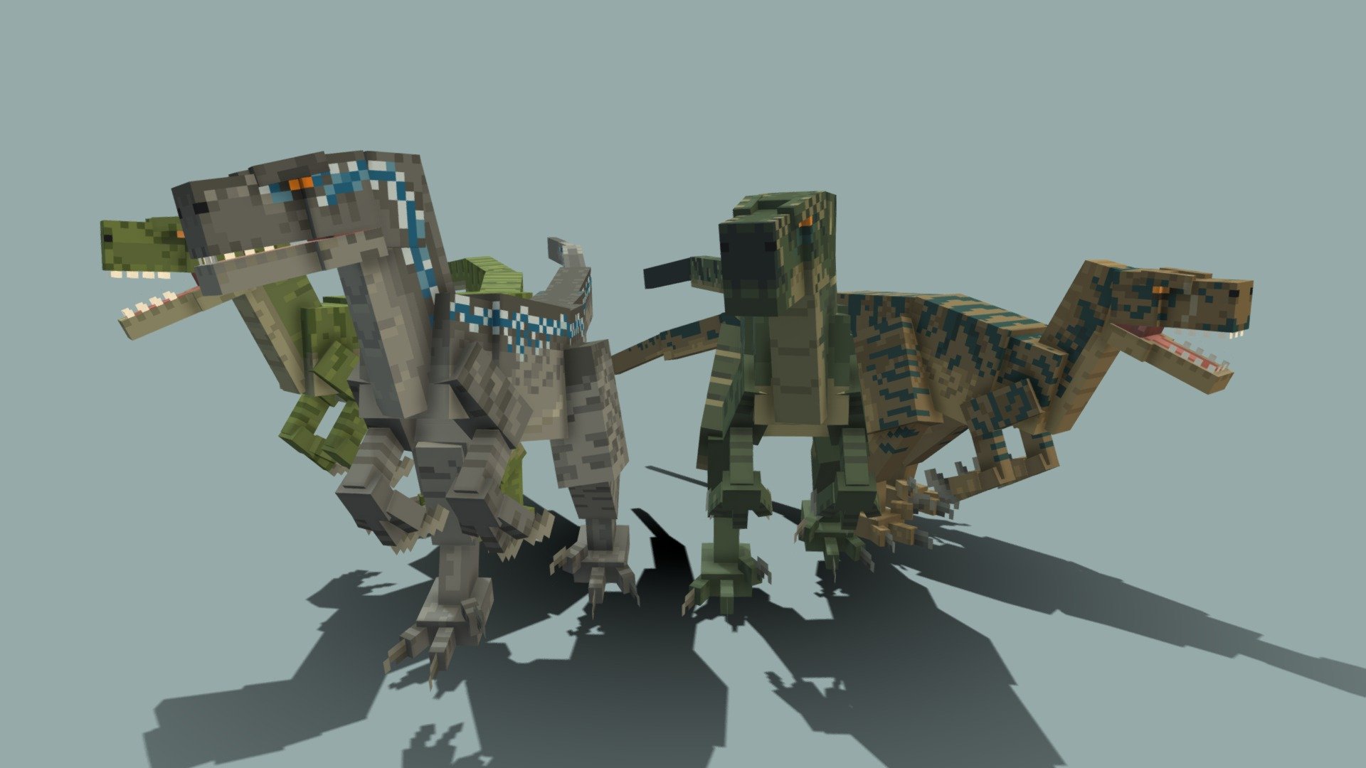 Raptor Squad - 3D model by Perisai Studios (@PerisaiStudios) [ebfb133 ...