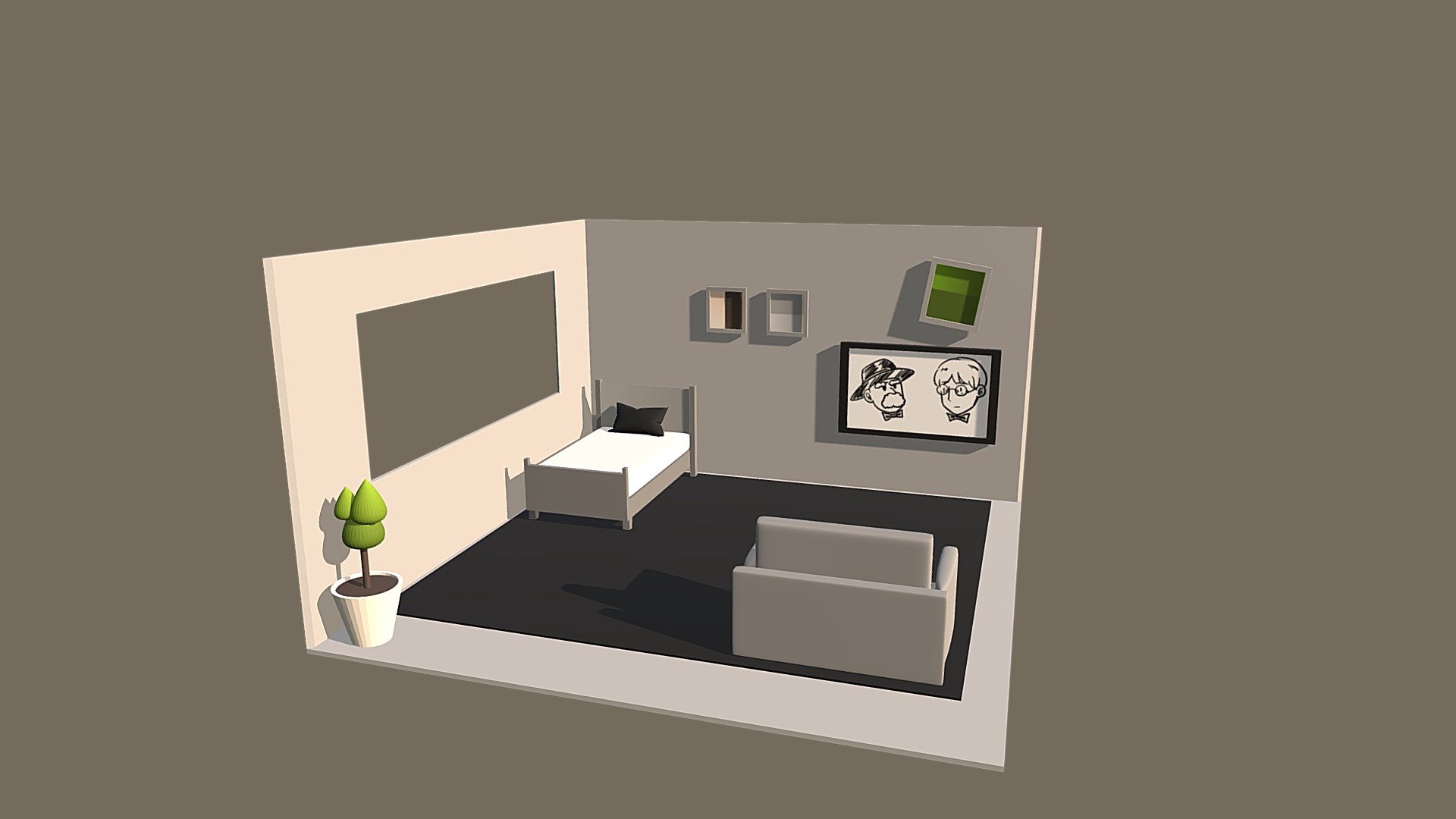 room - Download Free 3D model by 8ur9erKin9 (@8ur9erking) [ebfc334 ...