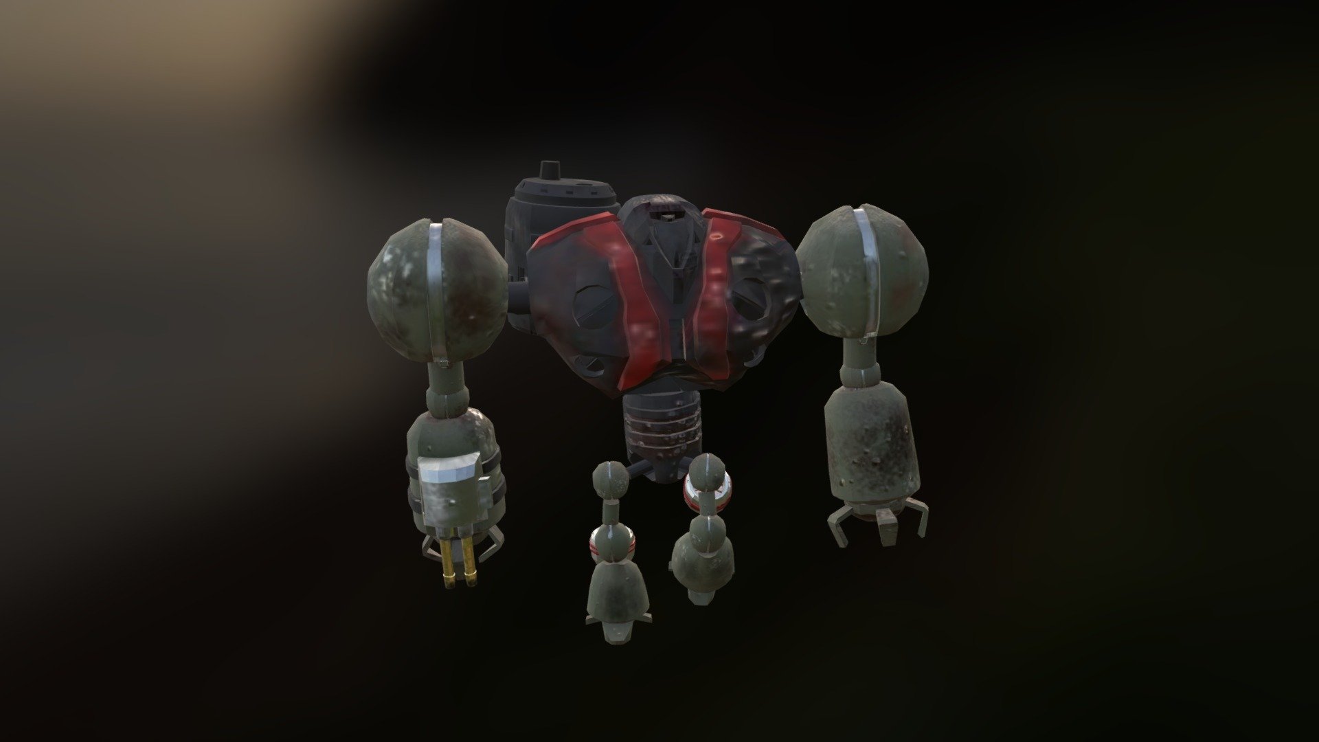 Robot Complete Textures - 3D model by ldsl8r [ebfc6d7] - Sketchfab