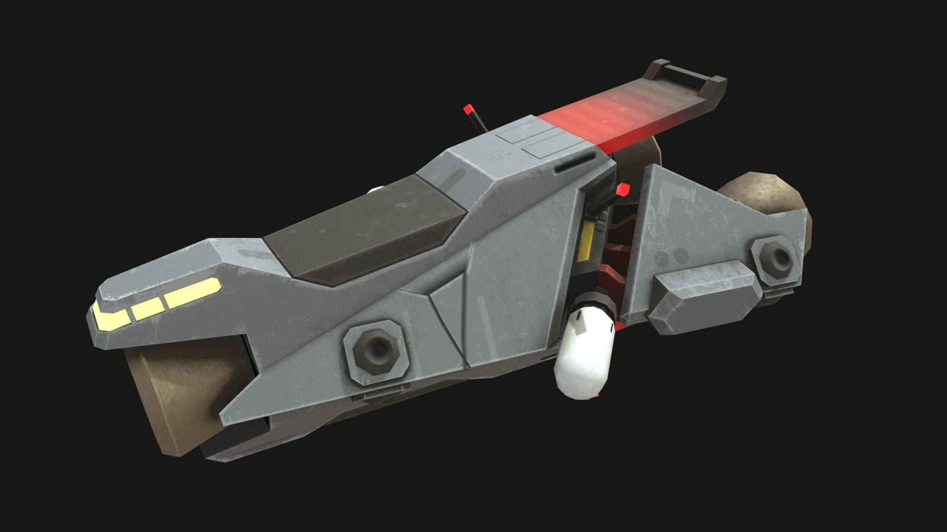 Rylek's Raiders: Scavenger Class Galley - Download Free 3D model by ...