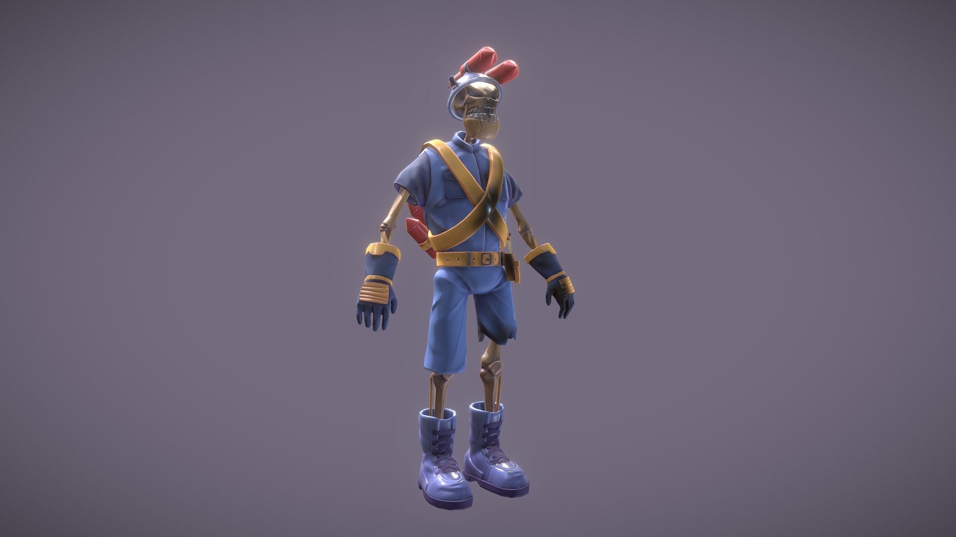 Pyro posture - Download Free 3D model by Naloushka [ebffbc1] - Sketchfab