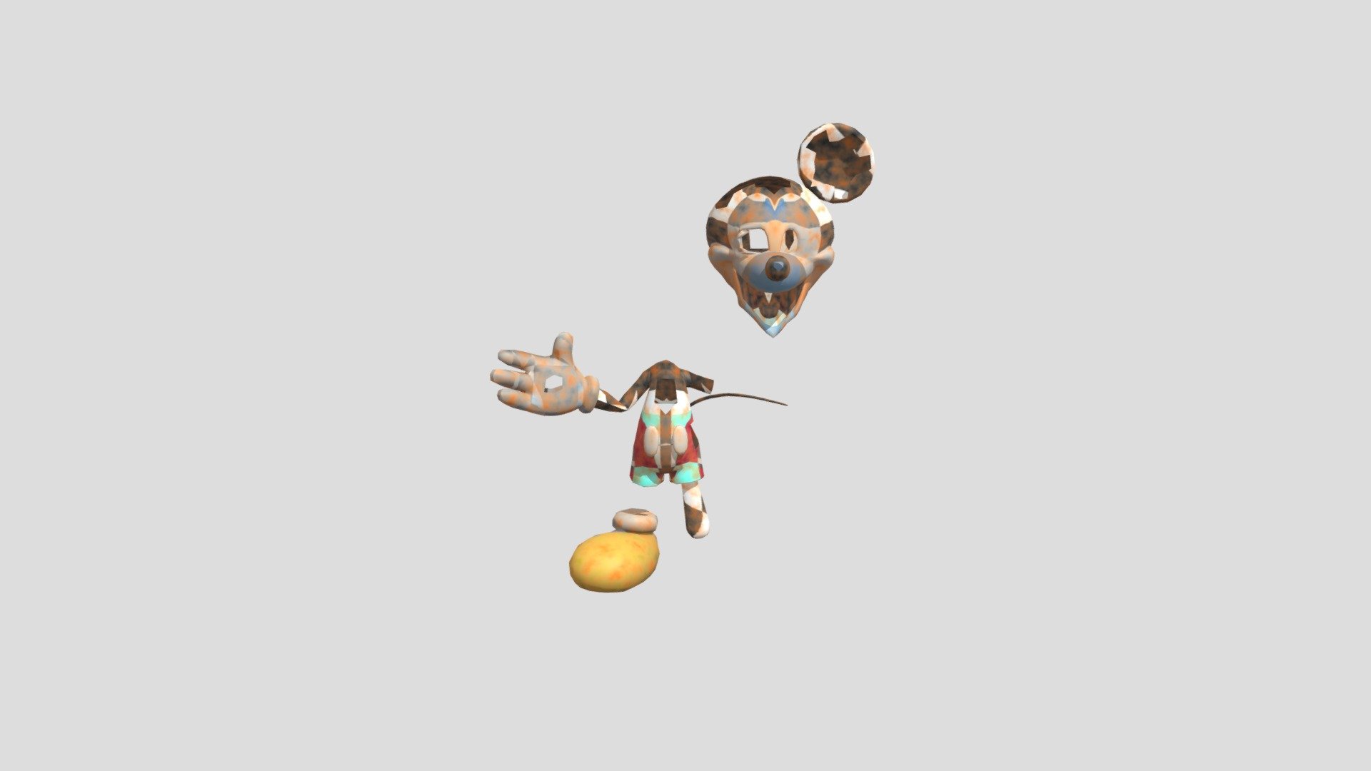 ADI 2.0: Myster mouse (Fully rigged) - Download Free 3D model by ...