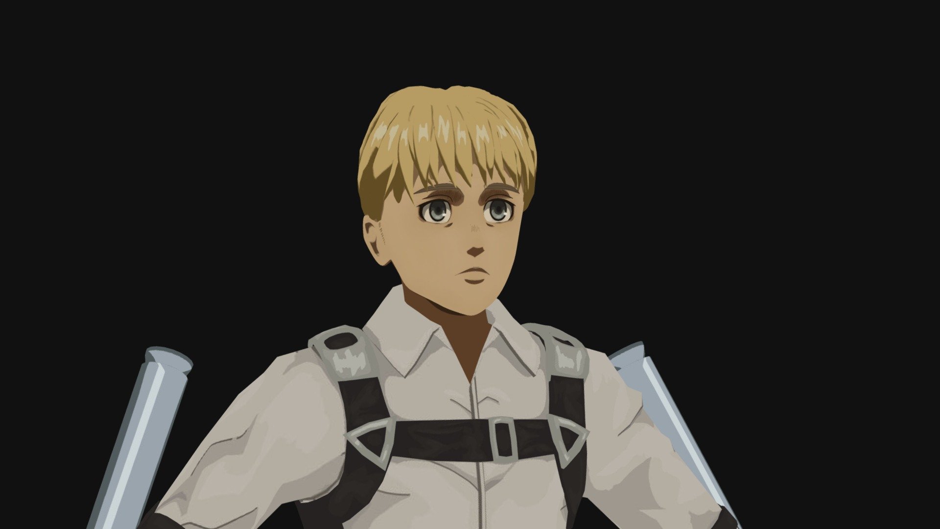 Armin Arlert MAPPA Artstyle (S4) - 3D model by sorcerise [ec0366e ...