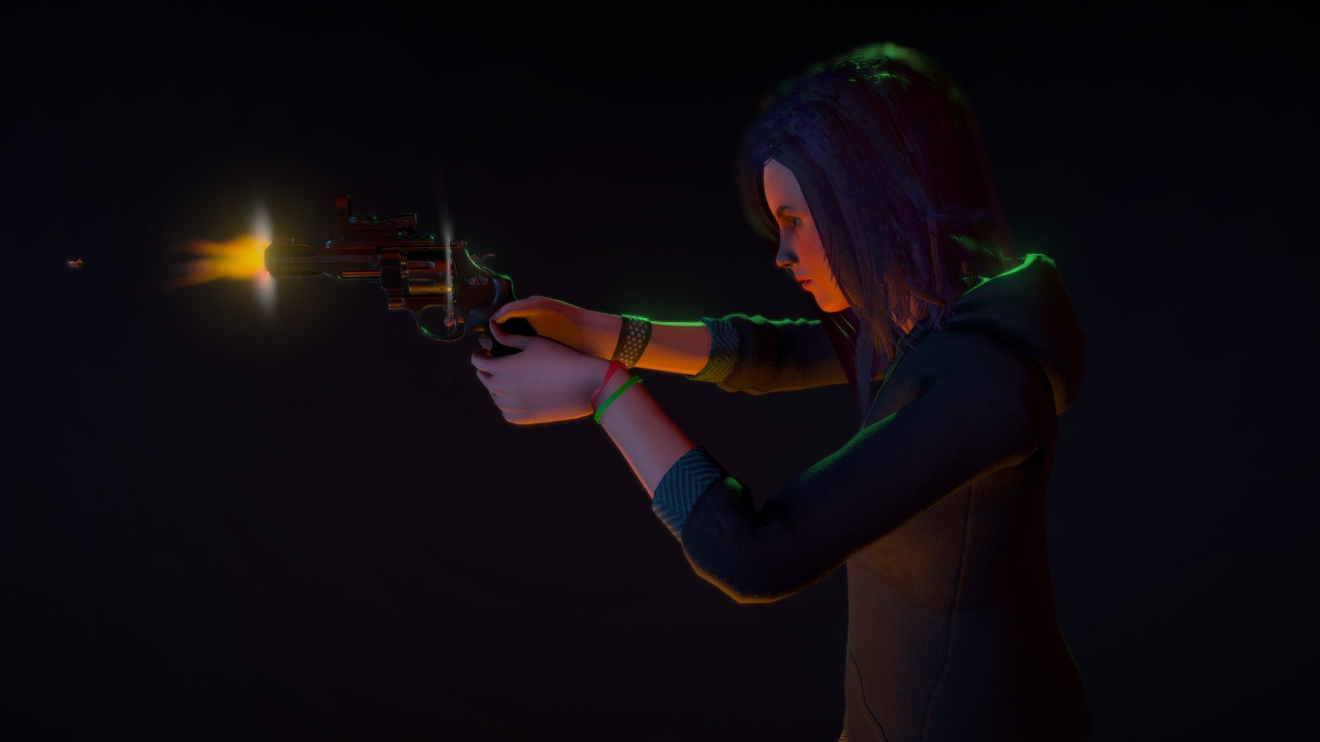 Rage Girl - 3D model by Vinnygf [ec03da7] - Sketchfab