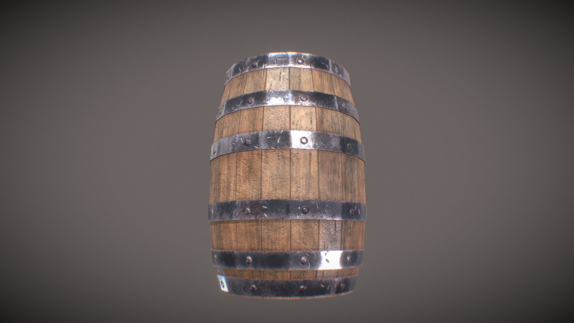Barrel - Low Poly - Downloadable - Download Free 3D model by nathdec ...