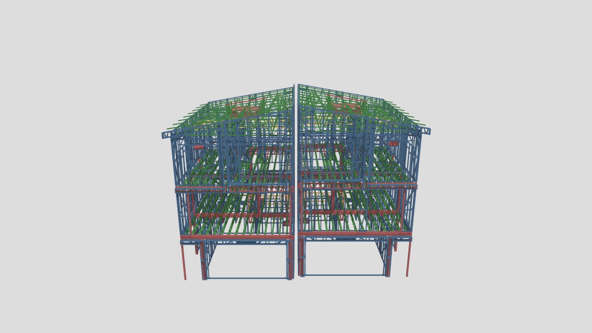 BUILDING 39 3D SETOUT - 3D model by Australian Framing Solutions ...