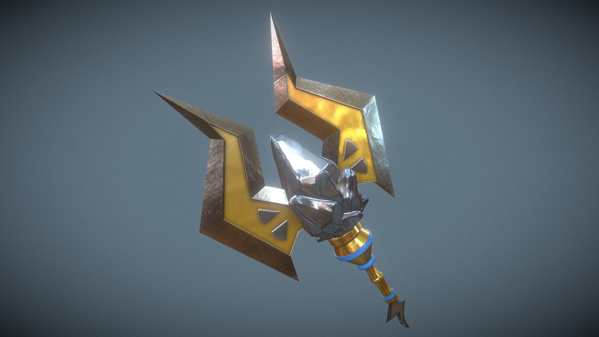 Disgaea Axe - Lightning Baron - Buy Royalty Free 3D model by Dynamis ...
