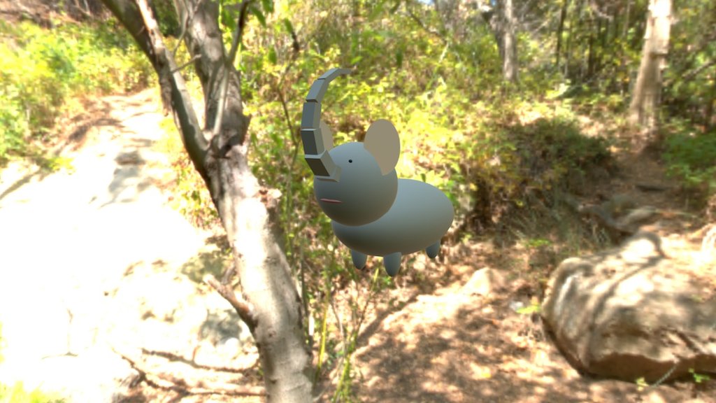 Elephant :P - 3D model by JulianKorevaar [ec097d0] - Sketchfab
