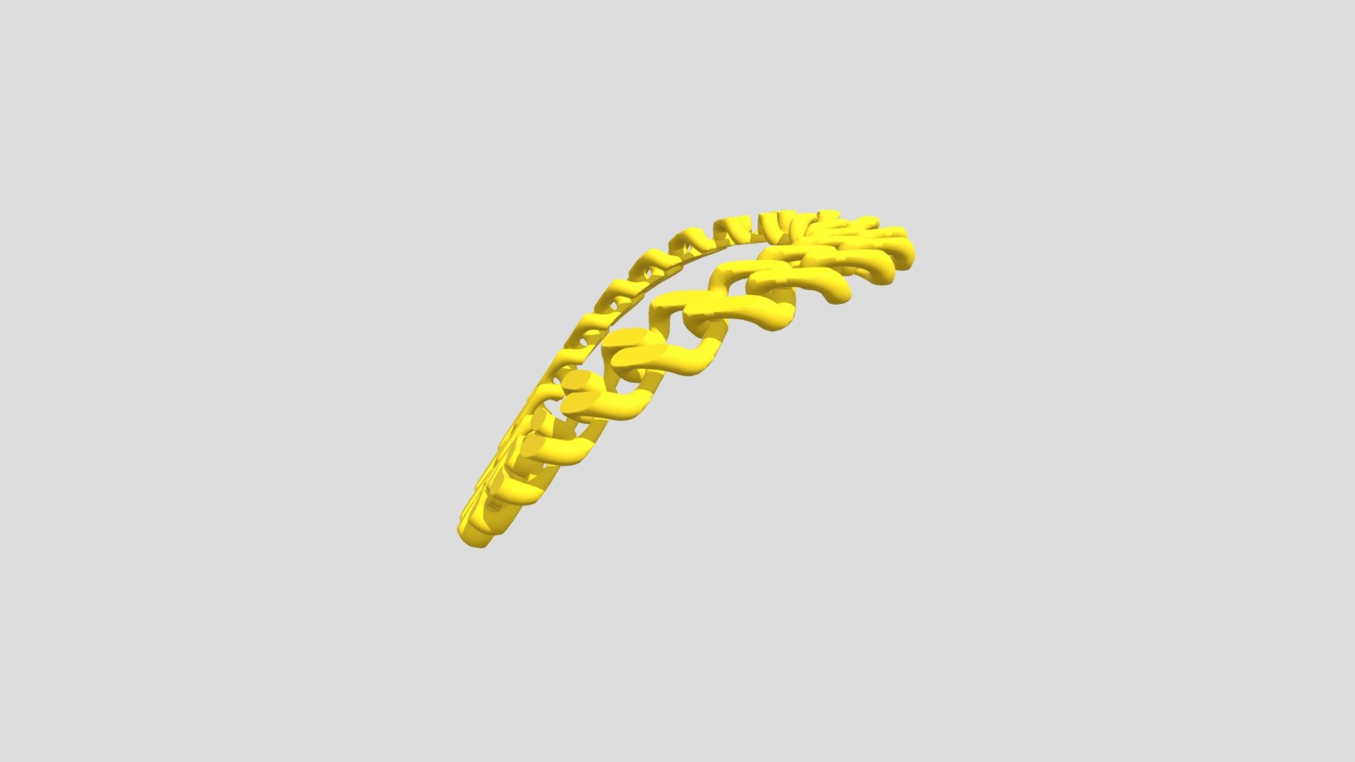 Gold Chain - 3D model by cheap blender models for sale (@holti2204 ...
