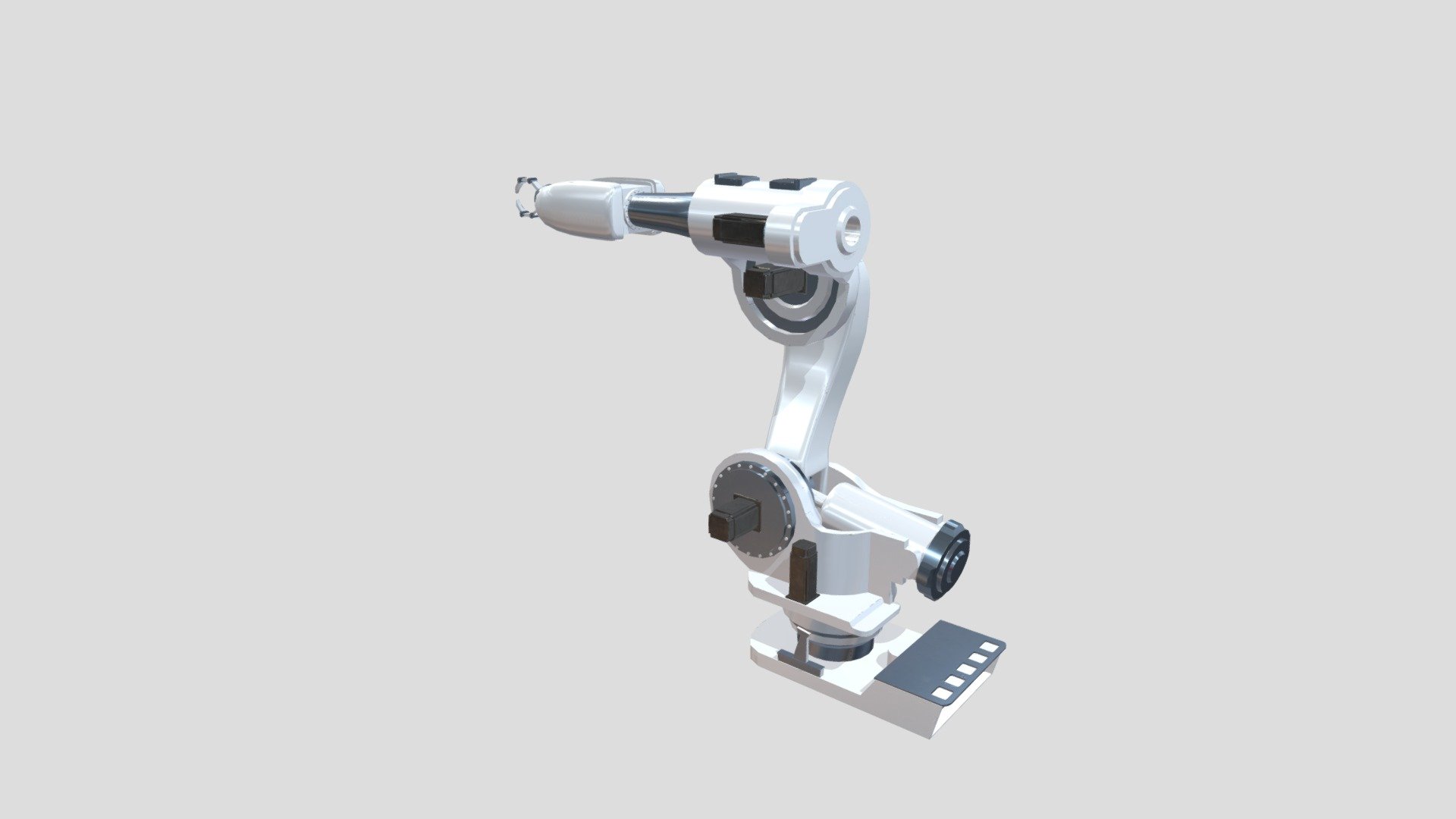 Robotic hand machine - 3D model by Su_Peem [ec0a03f] - Sketchfab