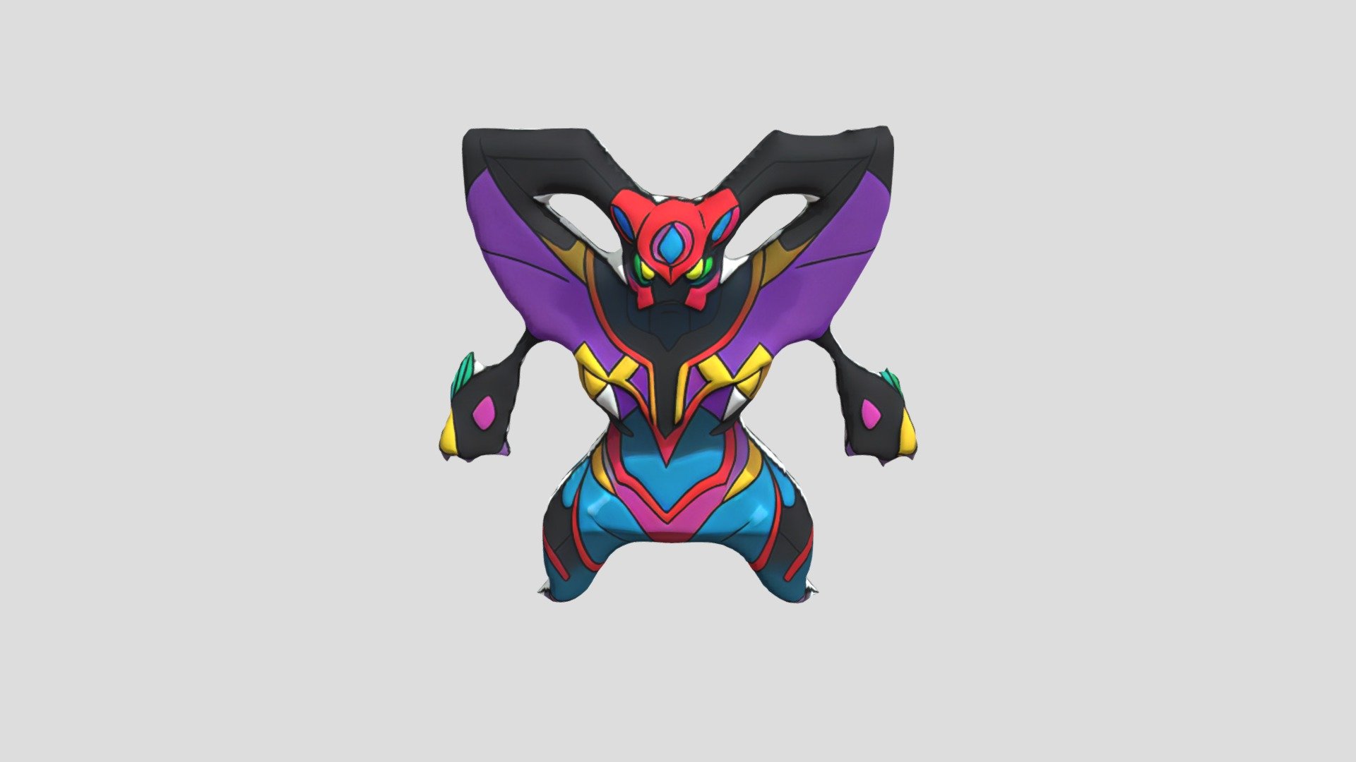 Pokemon Goal 811 - Download Free 3D model by klrxyz [ec0aad1] - Sketchfab