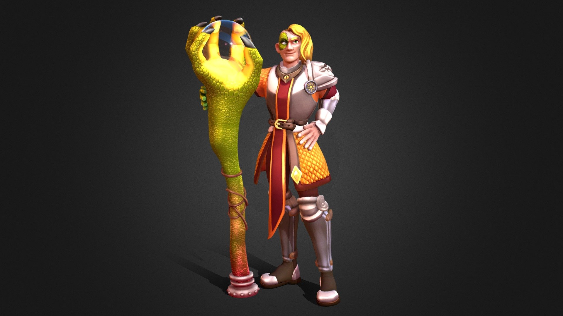 Sir Broderick v2.0 - 3D model by maurlim [ec0ad18] - Sketchfab