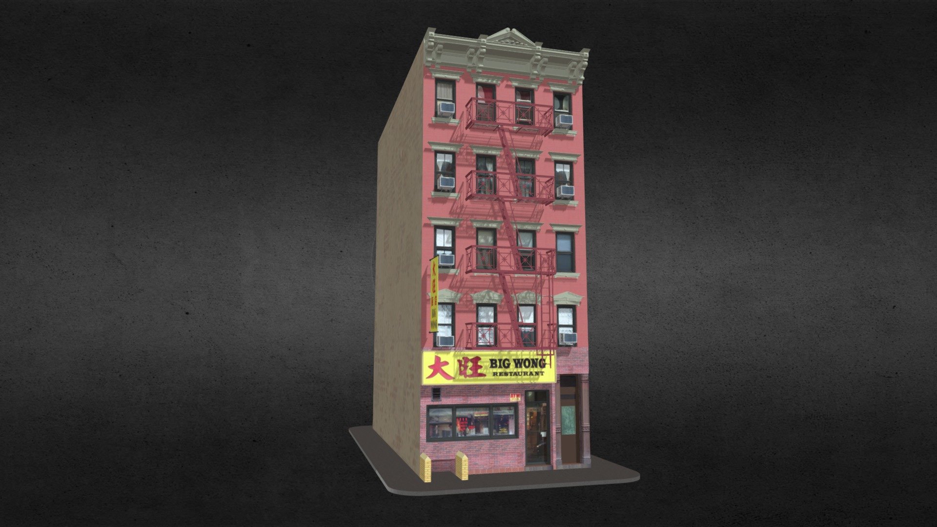 NYC New York City Building 3d model 06 - 3D model by nuralam018 ...