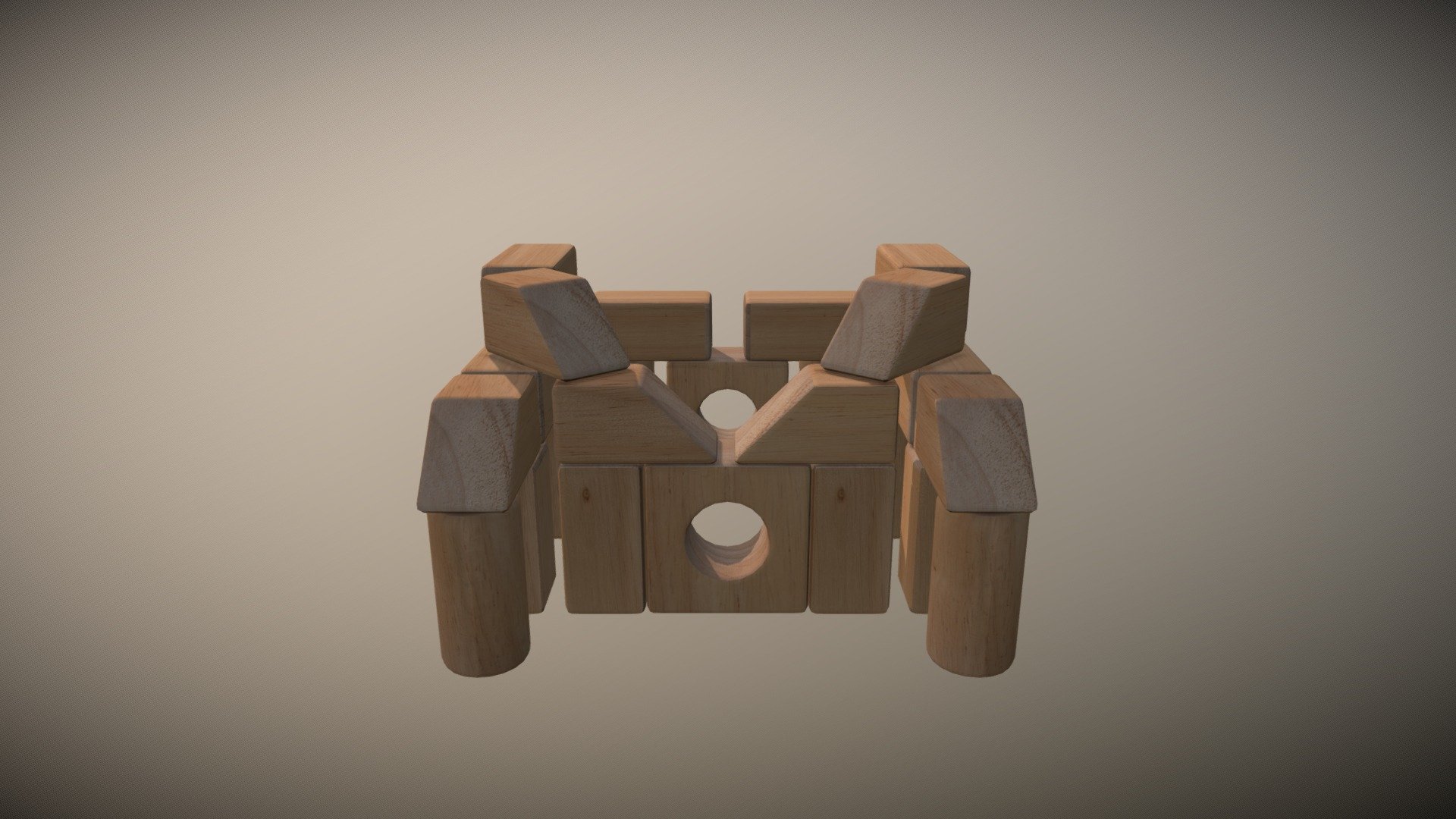 Unit Block Building - 3D model by jaredsquires [ec0c026] - Sketchfab