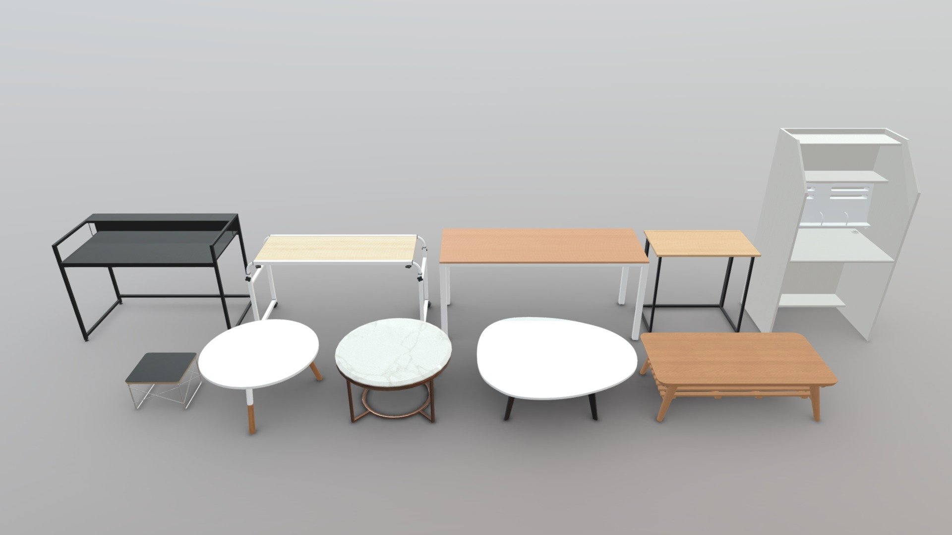 Table Pack | Blender-UE5-C4D-3DS-max | 13 - Buy Royalty Free 3D model ...