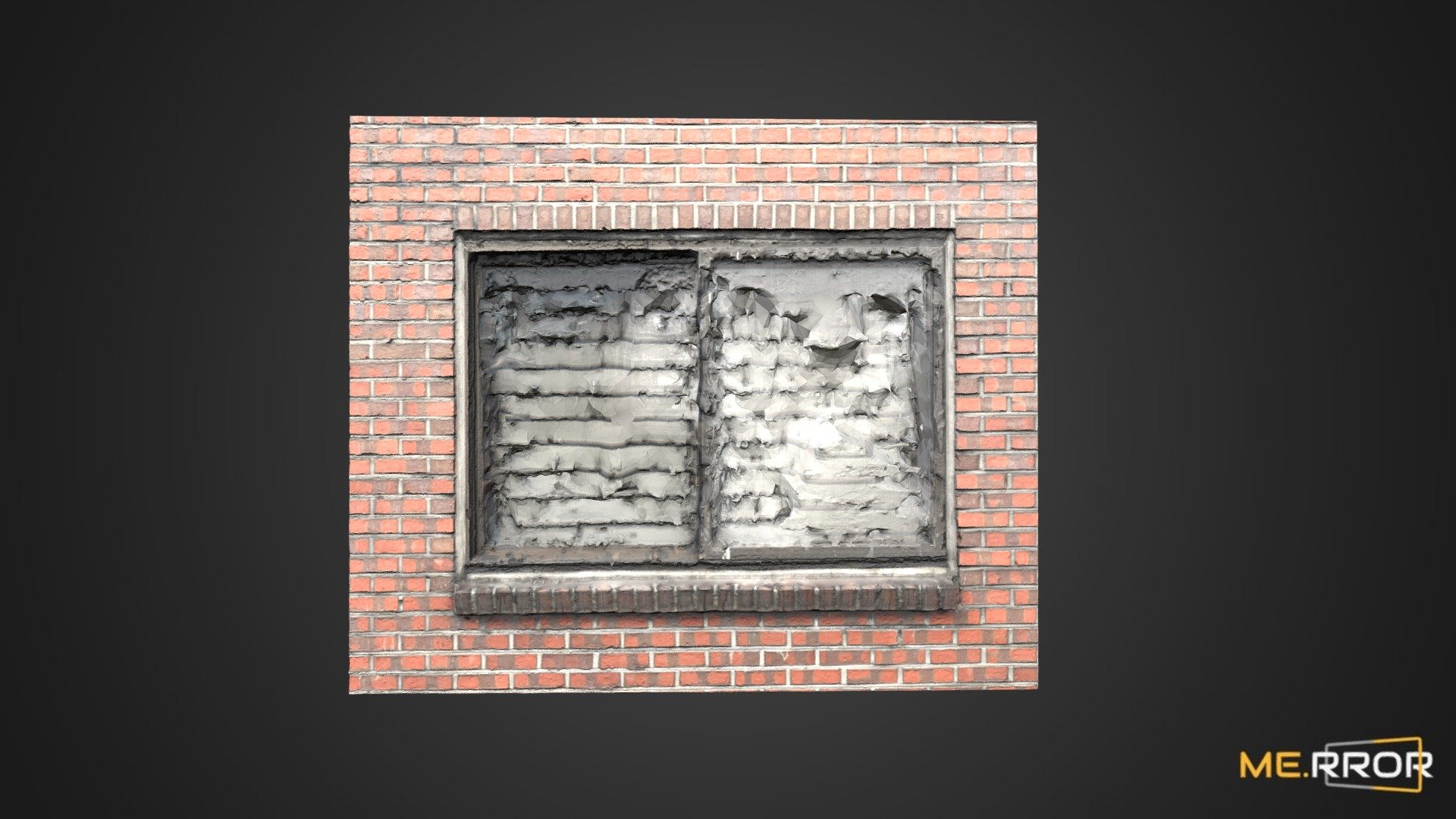 Korean Window with Brick Wall 13 - Buy Royalty Free 3D model by ME.RROR ...