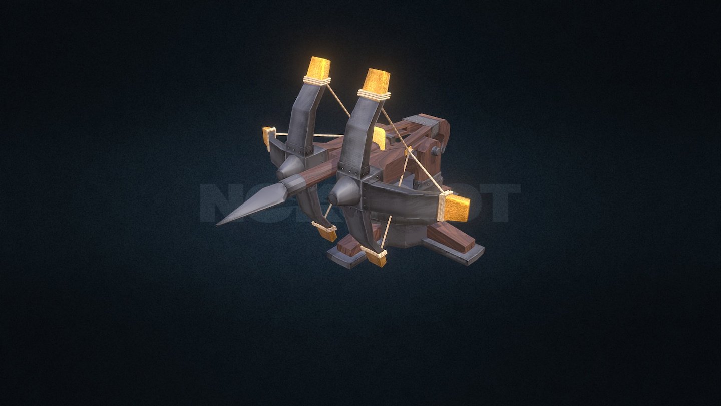 Arrow Turret - 3D model by Nokobot [ec0fc12] - Sketchfab
