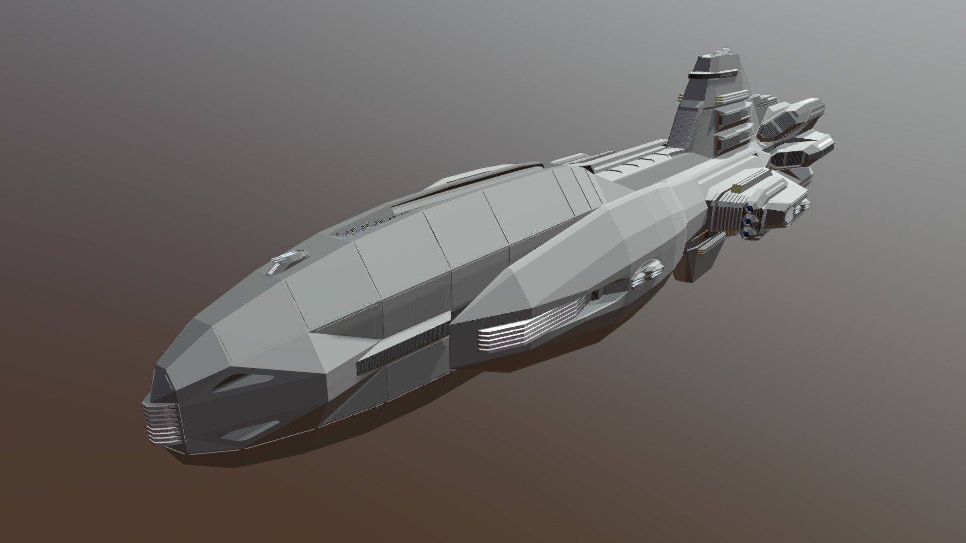 Crucero Erachiles V de la ITG - 3D model by IvanSAX (@sharomax ...