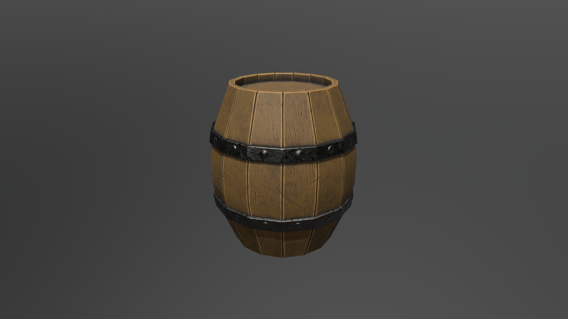 Tonneau - 3D model by Kevin.Popescu [ec10512] - Sketchfab