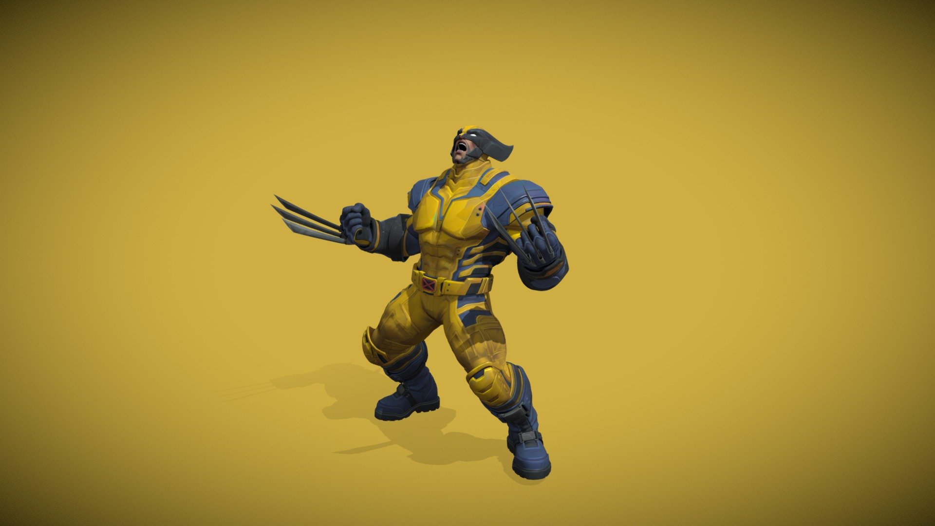 Wolverine - Marvel Rivals - Animated - Download Free 3D model by King ...