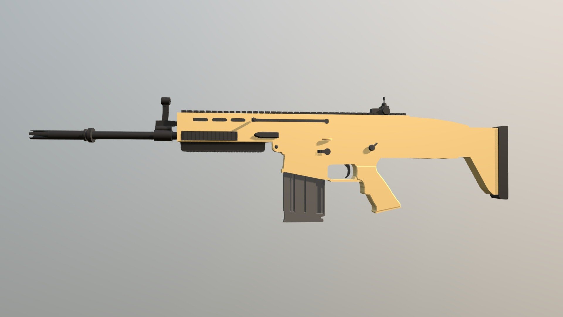 Scar Low Poly - 3D model by Bumb Studios (@yamanabulaban) [ec12064 ...