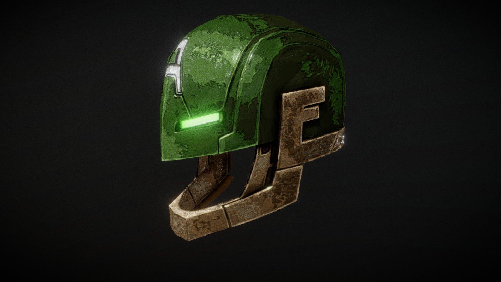 Secret Empire Hydra Captain America Helmet - Download Free 3D model by ...